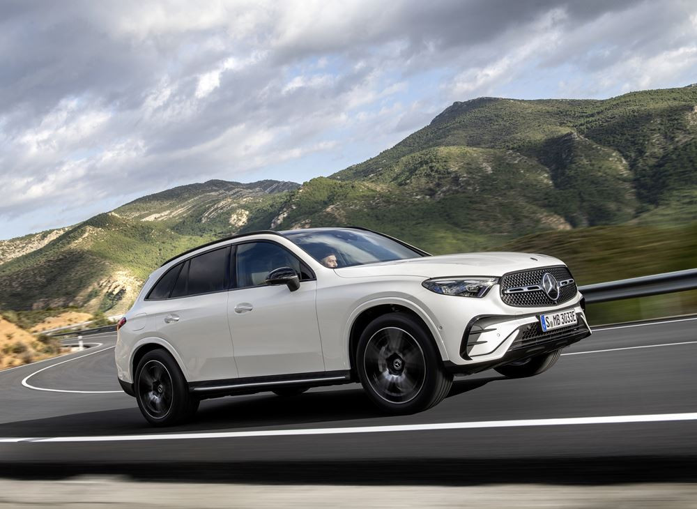 Le Mercedes GLC hybride rechargeable affiche une autonomie électrique ...
